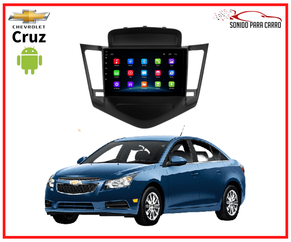 CHEVROLET CRUZ RADIO ANDROID - Sonido para Carro
