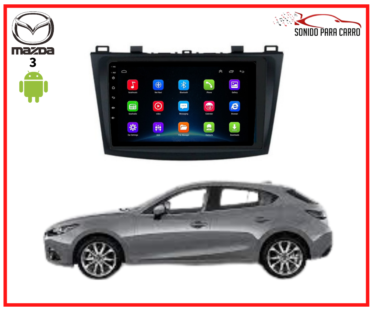 MAZDA 3 RADIO ANDROID - Sonido para Carro