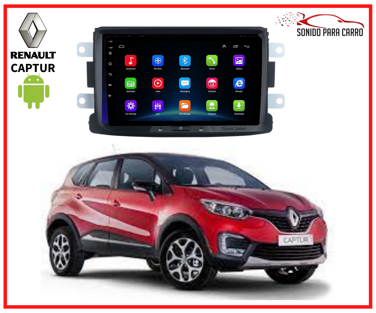 RENAULT CAPTUR RADIO ANDROID - Sonido para Carro