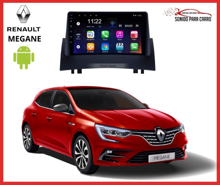 RENAULT MEGANE RADIO ANDROID - Sonido para Carro
